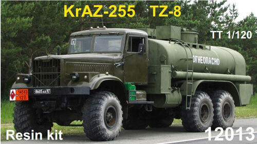 ZZ Modell 12013 KrAZ-255 TZ-8 Fuel Tanker