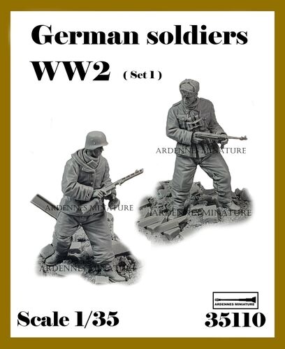 Ardennes Miniature 35110 German WW2 Soldiers