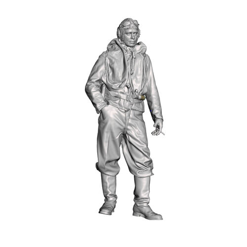 3d Scale Model Universe 16F010 Finnish WWII Air Force Messerschmitt Pilot