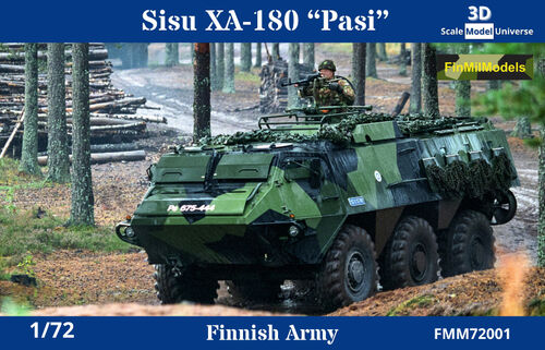 FinMilModels 72001 Sisu Xa-180 "Panssari-Sisu" - Finnish Army