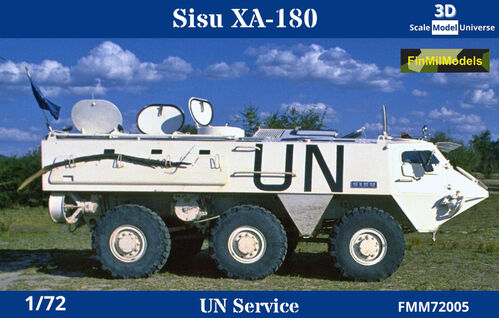 FinMilModels 72005 Sisu Xa-180 - UN Service