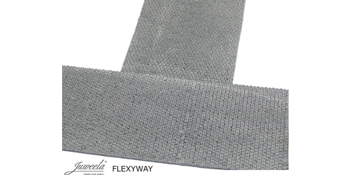 Juweela 28260 Flexyway Old Town Cobblestone Street (3 x Straight Section / 30 cm)