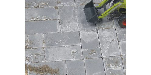 Juweela 28294 Concrete Plates Used Large (60 pcs / 34 x 17)