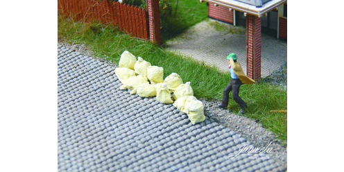 Juweela 28321 Bags (Garbage / Transport) - Yellow (100 pcs)