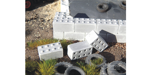 Juweela 28333 Concrete Blocs with Nubs 8 (60 pcs)