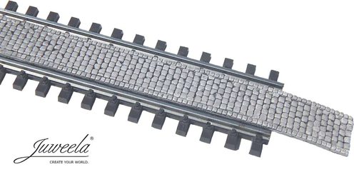 Juweela 28376 Flexyway Track Gaps - Old Town Cobblestone (12 pcs)