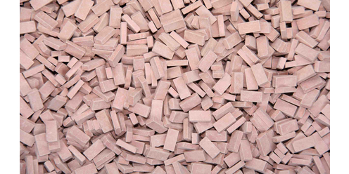 Juweela 28021 Bricks (NF) Medium Brick-Red (3000 pcs)