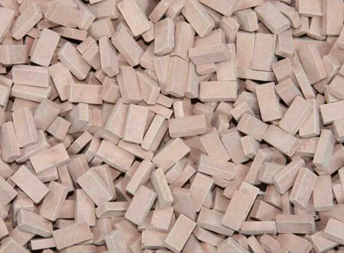 Juweela 28061 Bricks (NF) Medium Terracotta (3000 pcs)