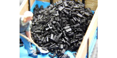 Juweela 28133 Briquettes of Coal "Rekord" (app. 12000 pcs)
