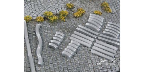 Juweela 23434 Curbstone Add On (Curves / Lowering) - 1 Set