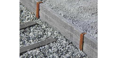Juweela 23456 Railway Platform Wooden Thresholds (80 cm)