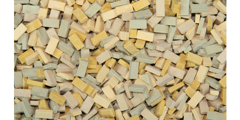 Juweela 24055 Bricks (RF) Beige Mix (4000 pcs)