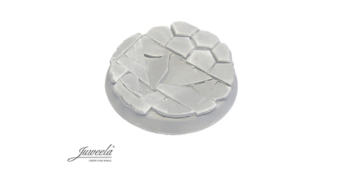 Juweela 25021 Bases "Hexa and Bricks" dia. 32 mm + Accessories (2 x 5 pcs)
