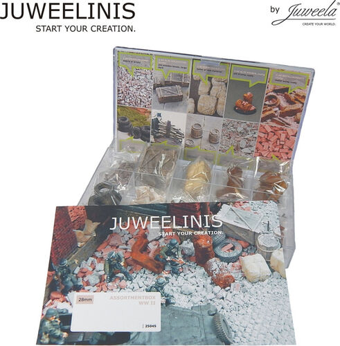 Juweela 25045 Juweelinis Assortment Box "World War II" - 10 Different Items