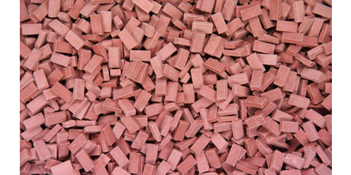 Juweela 27036 Bricks (RF) Dark Brick-Red (10000 pcs)