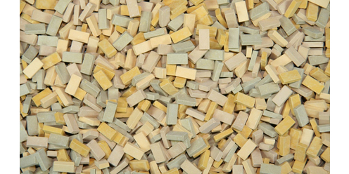 Juweela 27066 Bricks (RF) Beige Mix (10000 pcs)