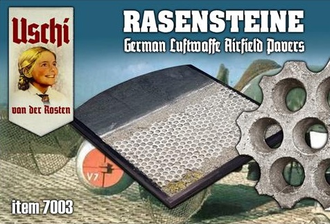 USCHI VAN DER ROSTEN 7003 Rasensteine German Luftwaffe Airfield Pavers