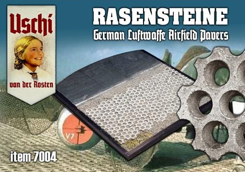 USCHI VAN DER ROSTEN 7004 Rasensteine German Luftwaffe Airfield Pavers-small