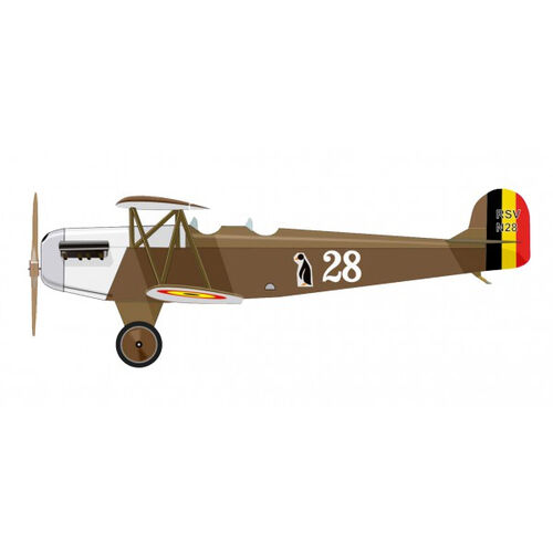 Omega Models 72401 Renard Stampe Vertongen RSV 22/180 (Belgium)