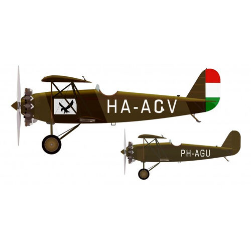 Omega Models 72402 Fokker D.XVI (Hungary)