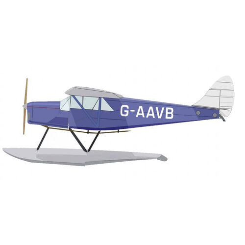 Omega Models 72411 De Havilland DH-80 A Puss Moth Floats (Great Britain)