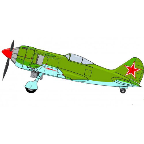 Omega Models 72114 Polikarpov I-188 (Soviet Union)