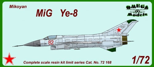 Omega Models 72168 MiG Ye-8 (Soviet Union)