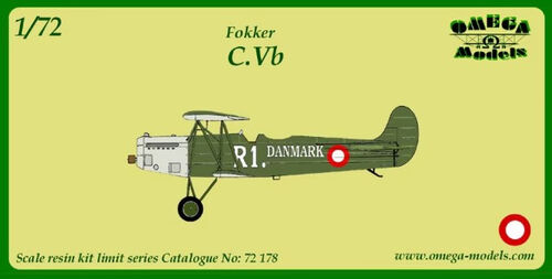 Omega Models 72178 Fokker C.Vb (Denmark)