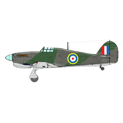 Omega Models 72195 Hawker Hurricane Mk.II with Griffon Engine (Great Britain)