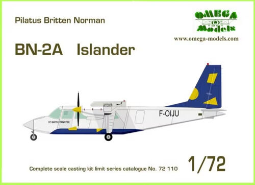 Omega Models 72110 Pilatus Britten Norman BN-2A Islander (France)