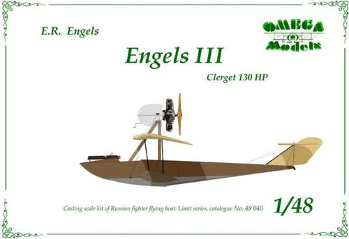 Omega Models 48040 Engels III with Clerget 130HP (Russia)