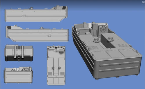Peddinghaus-Decals 72F342 German Pionier M3 Boat