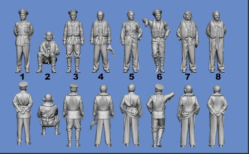 Peddinghaus-Decals 72F331 Polish, Czech & Slovak WW II Aces of the RAF - Kuttelwascher / Frantisek and Horbaczewski (3D-Printed)