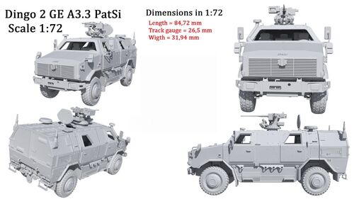 Peddinghaus-Decals 72Y020 Ukrainian Dingo 2 GE