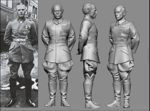 Peddinghaus-Decals 32080 German WWI Aces - Otto Parschau (3D-Printed)