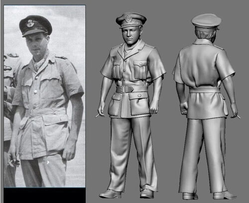 Peddinghaus-Decals 32082 British RAF WWII Aces - Bill Drake (3D-Printed)