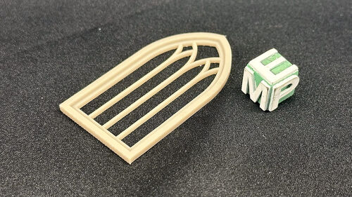 EMP3D 72150417 Okno gotyckie - Typ 2B (2 sztuki)