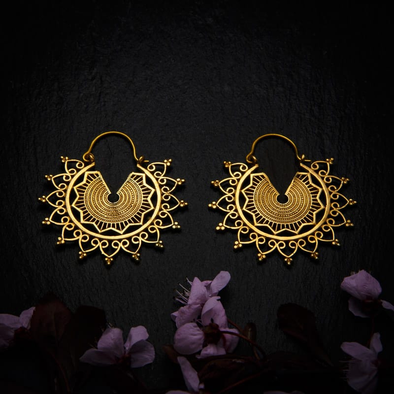 EMILIA Brass Earrings