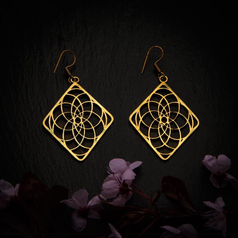 EXPERIENCE Brass Earrings
