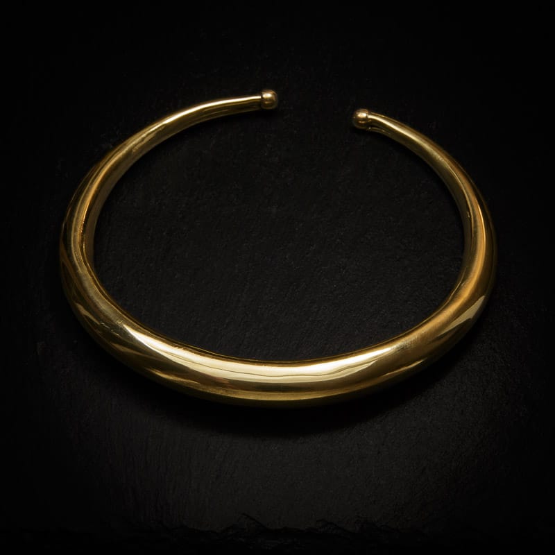 FEMINA Brass Choker Necklace