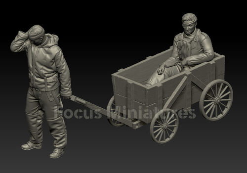 FOCUS MINIATURES 4826 "Back Home" WW2 German set