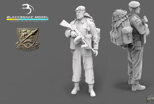 BlackSnake Model K-04 French WWII Commando Kieffer - Soldier 4 (1 figure)