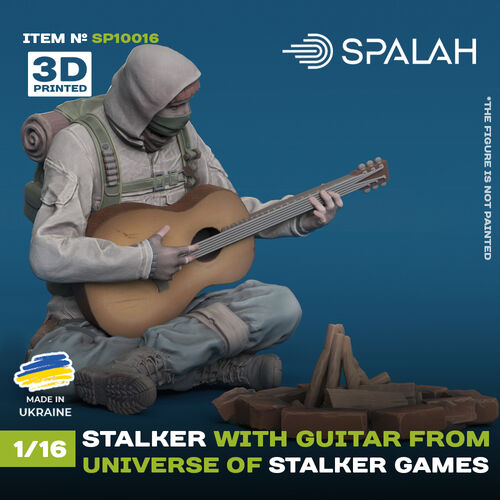 Spalah 10016 Stalker With Guitar From Universe Of 'Stalker' Games