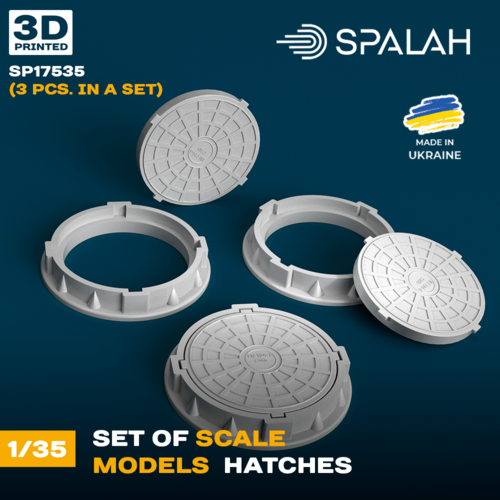 Spalah 17535 Hatches (3pcs)