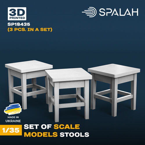 Spalah 18435 Stools (3pcs)