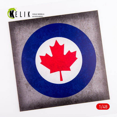 KELIK KS48033 Canada Roundel - Acrylic 3mm (240x240mm) (190g)