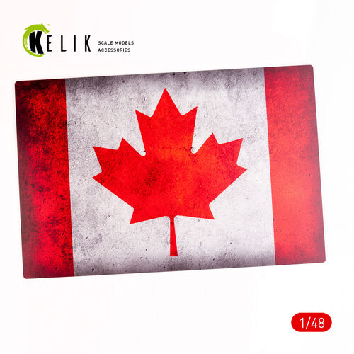 KELIK KS48035 Canada Flag - Base - Acrylic 3mm (410x270mm) (410g)
