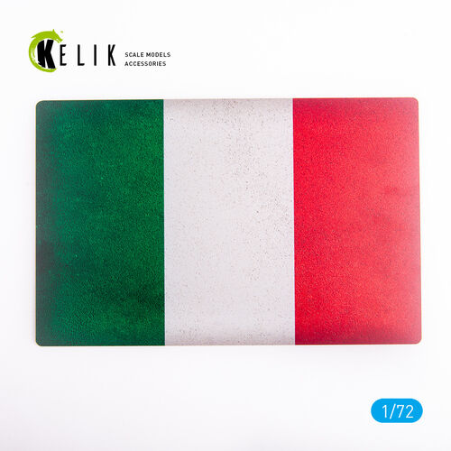 KELIK KS72089 Italy Flag - Base - Acrylic 3mm (280x180mm) (170g)