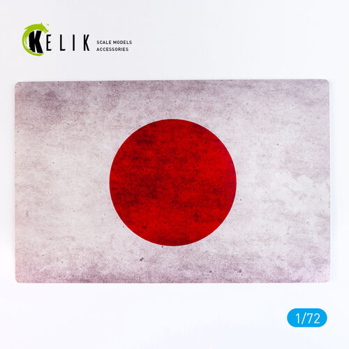 KELIK KS72093 Japan Flag - Base - Acrylic 3mm (280x180mm) (170g)