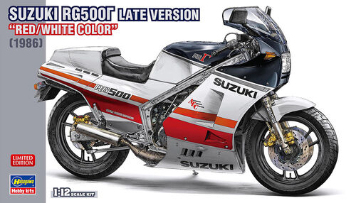 Hasegawa 21764 Suzuki RG500T Late Version "Red/White Color" (1986)